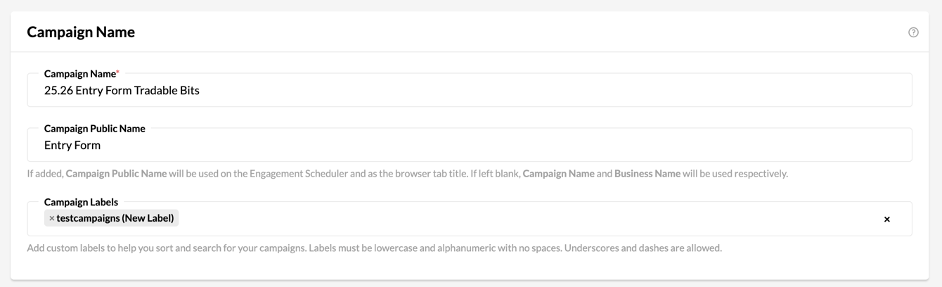 Getting Started with Campaigns