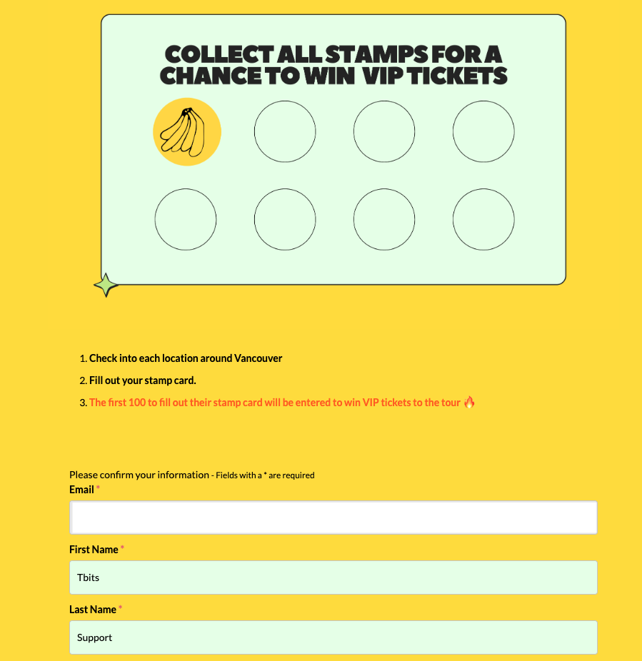 How to Set Up a Stamp Card Campaign